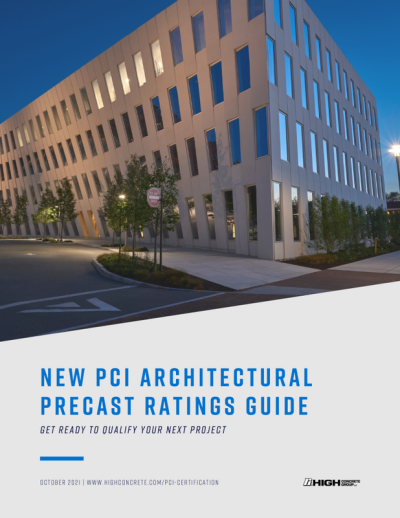 PCI Certification Concrete Categories | High Concrete Group
